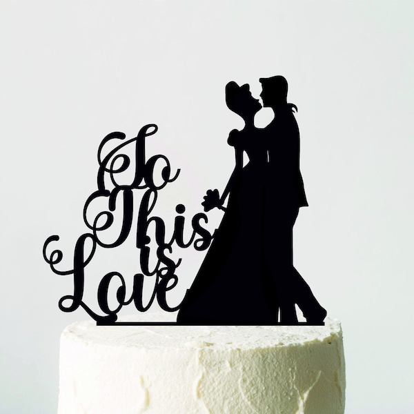 Love Cake Topper - Etsy