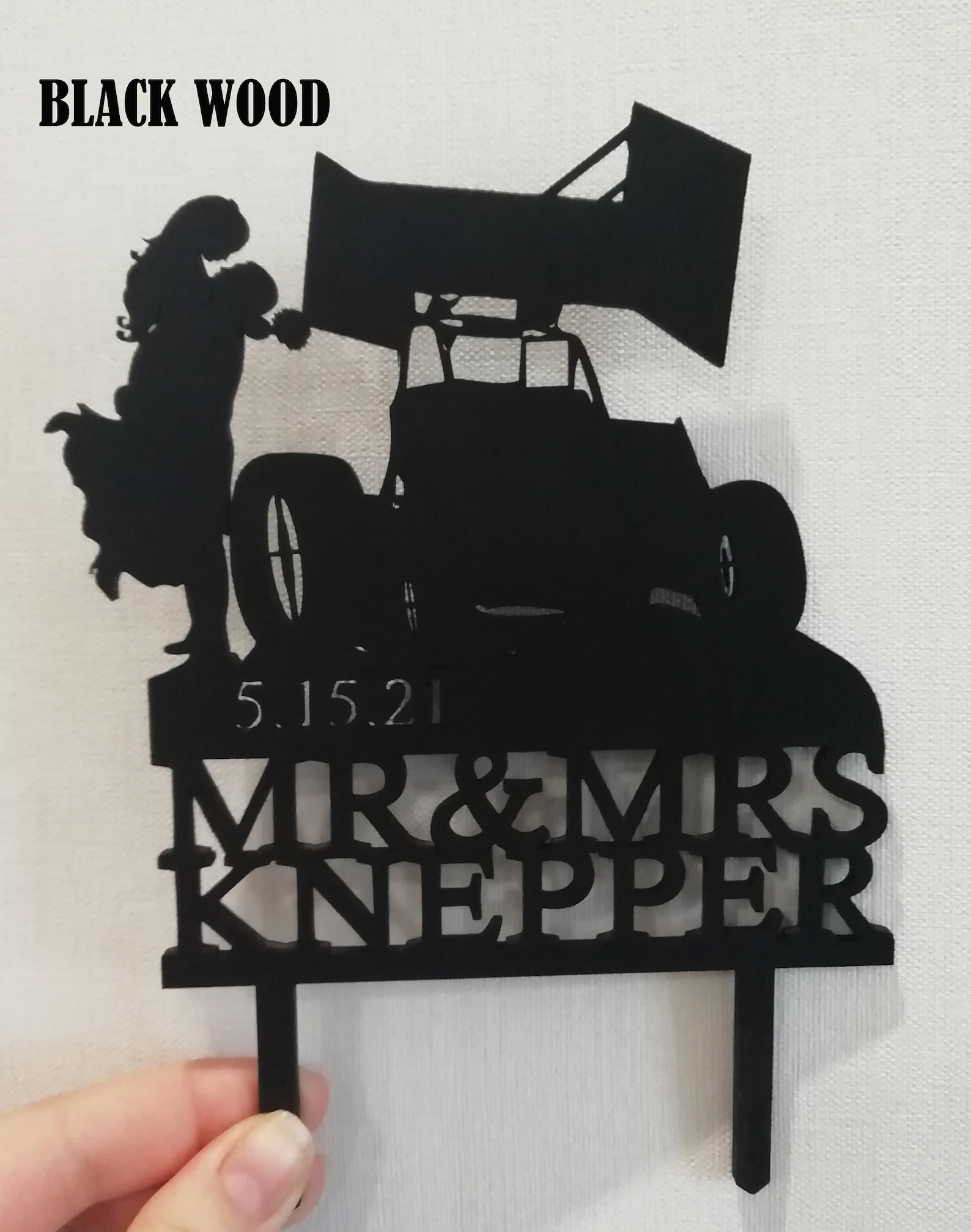 Brisca F1 F2 Wedding Cake Topper 2 Wheeler Cake Topper | Etsy