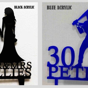 Female Jazz Singer Cake Topper, Woman Singing Cake Topper, Microphone ...