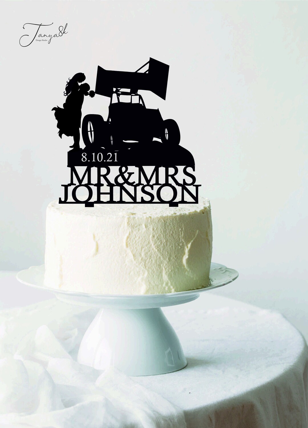 Brisca F1 F2 Wedding Cake Topper, 2 Wheeler Cake Topper, Brisca Riders ...