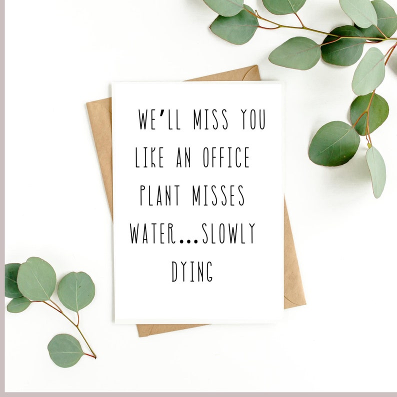 Goodbye Card for Coworker Printable Farewell Goodbye Gift for Coworker ...