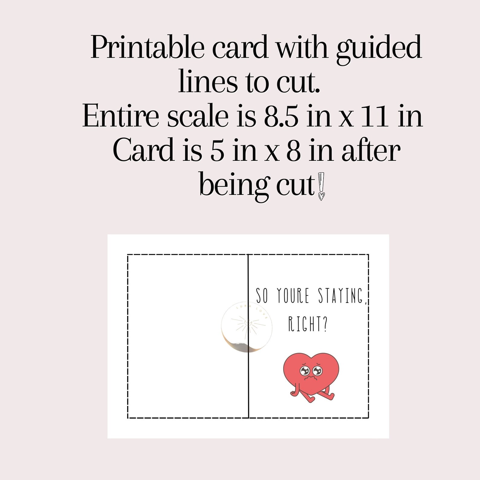 Goodbye Card Farewell Card Printable Goodbye Gift Goodbye Coworker Card ...