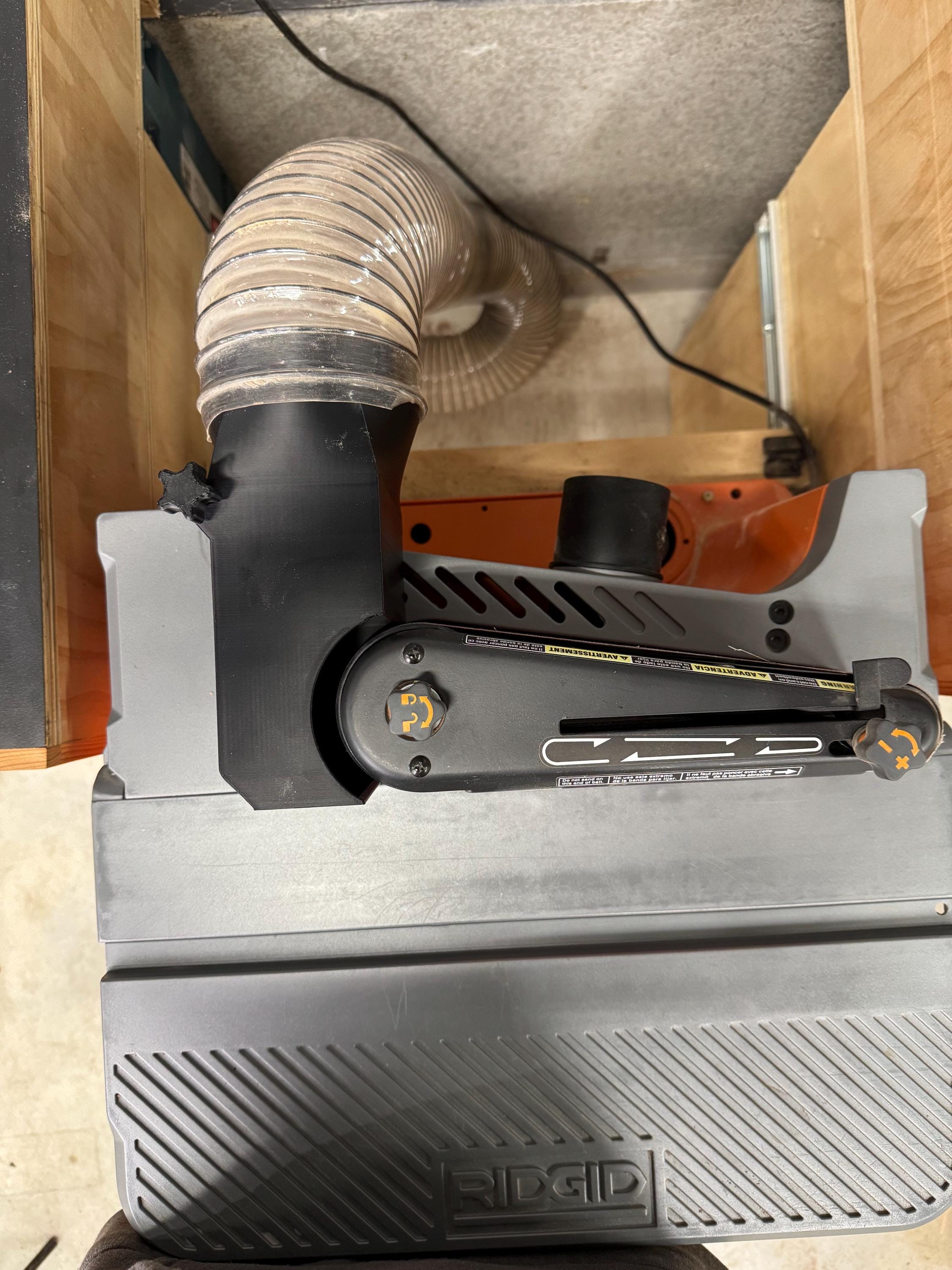 The Sidewinder – the Ultimate Dust Hood for Rigid, Bauer, Rikon & Wen ...