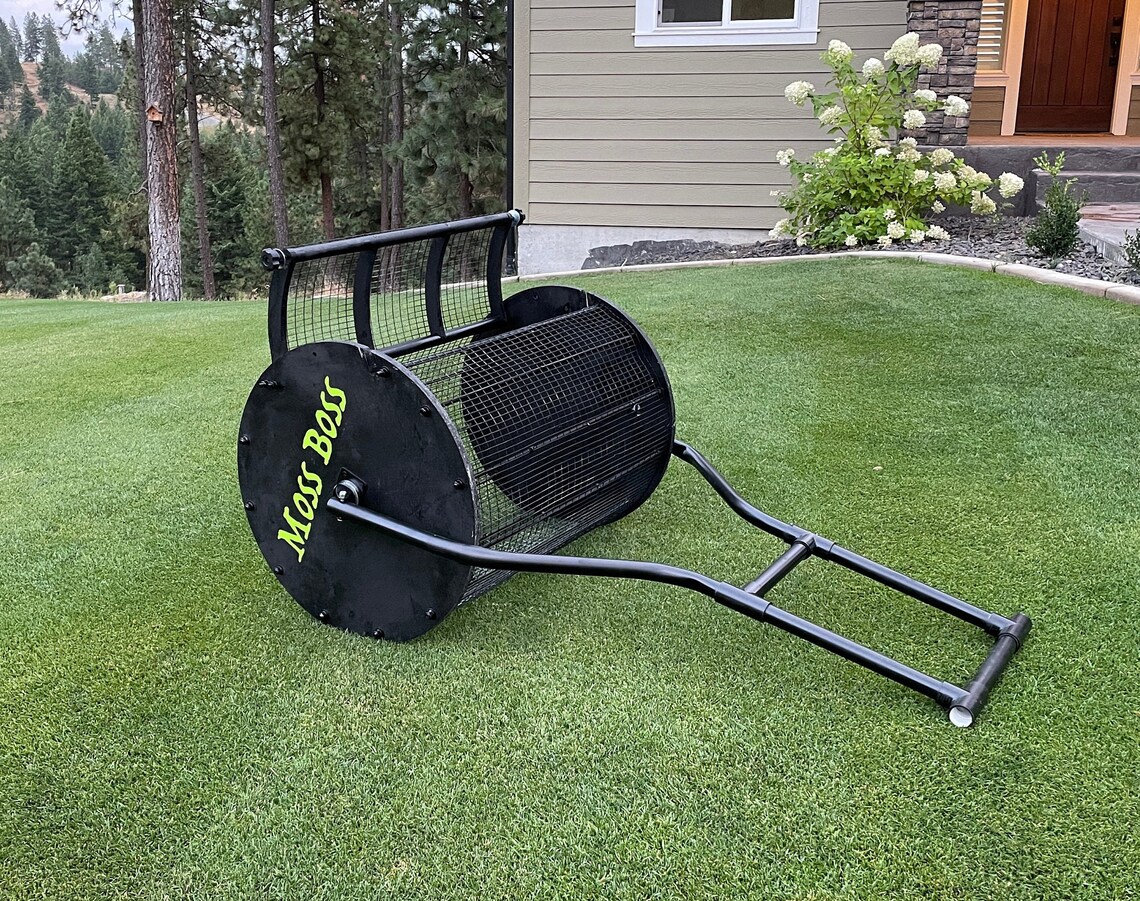 THE MOSS BOSS Diy Peat Moss Roller/ Compost Roller Plans. - Etsy
