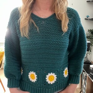 Daisy Loop 2 in 1 Vest and Jumper - Crochet Pattern - Downloadable PDF ...