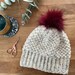 Berry Cosy Beanie Crochet Pattern - Downloadable PDF - Etsy