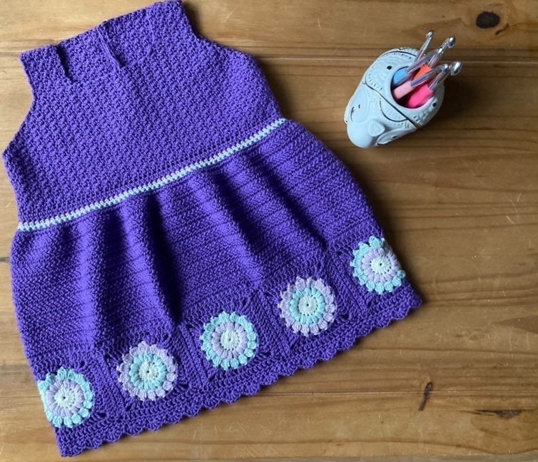 Farlie Dress - Crochet Pattern - Downloadable PDF - Etsy