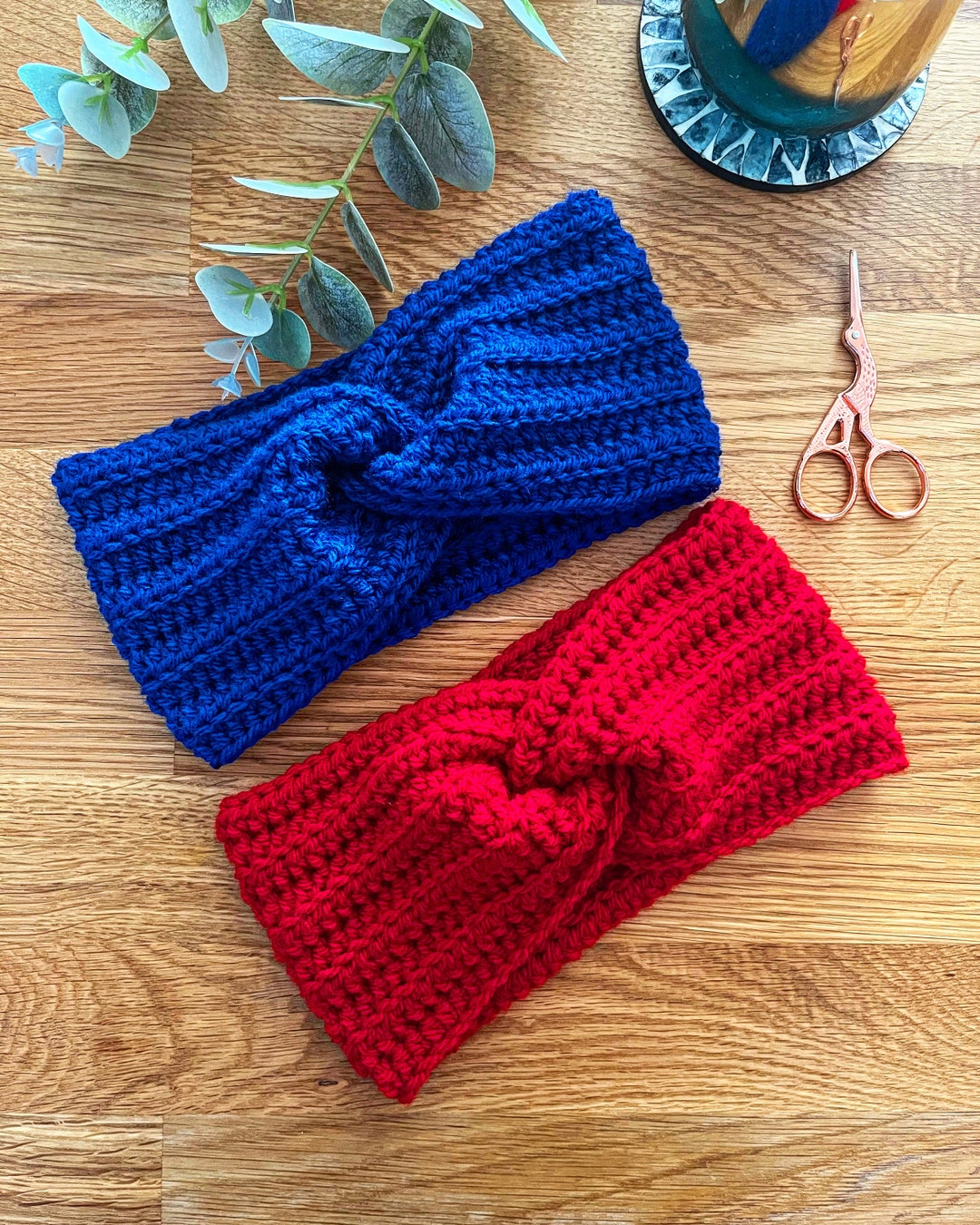 Twisted Ear Warmer Crochet Pattern - Downloadable PDF - Etsy