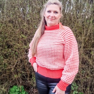 Inside Out Jumper/sweater - Crochet Pattern - Downloadable PDF - Etsy UK