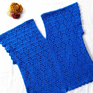 Diamond Top - Crochet Pattern - Downloadable PDF - Etsy