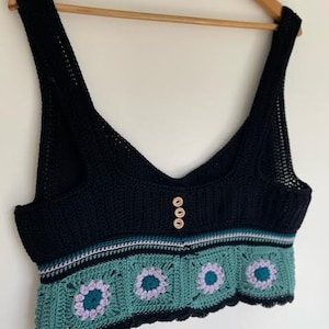 Daisy Loop Crochet Top - Crochet Pattern - Downloadable PDF - Etsy