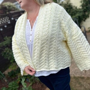 Riptide Cardigan - Crochet Pattern - Downloadable PDF - Etsy