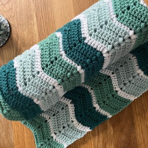 Riptide Blanket Crochet Pattern - Downloadable PDF - Etsy