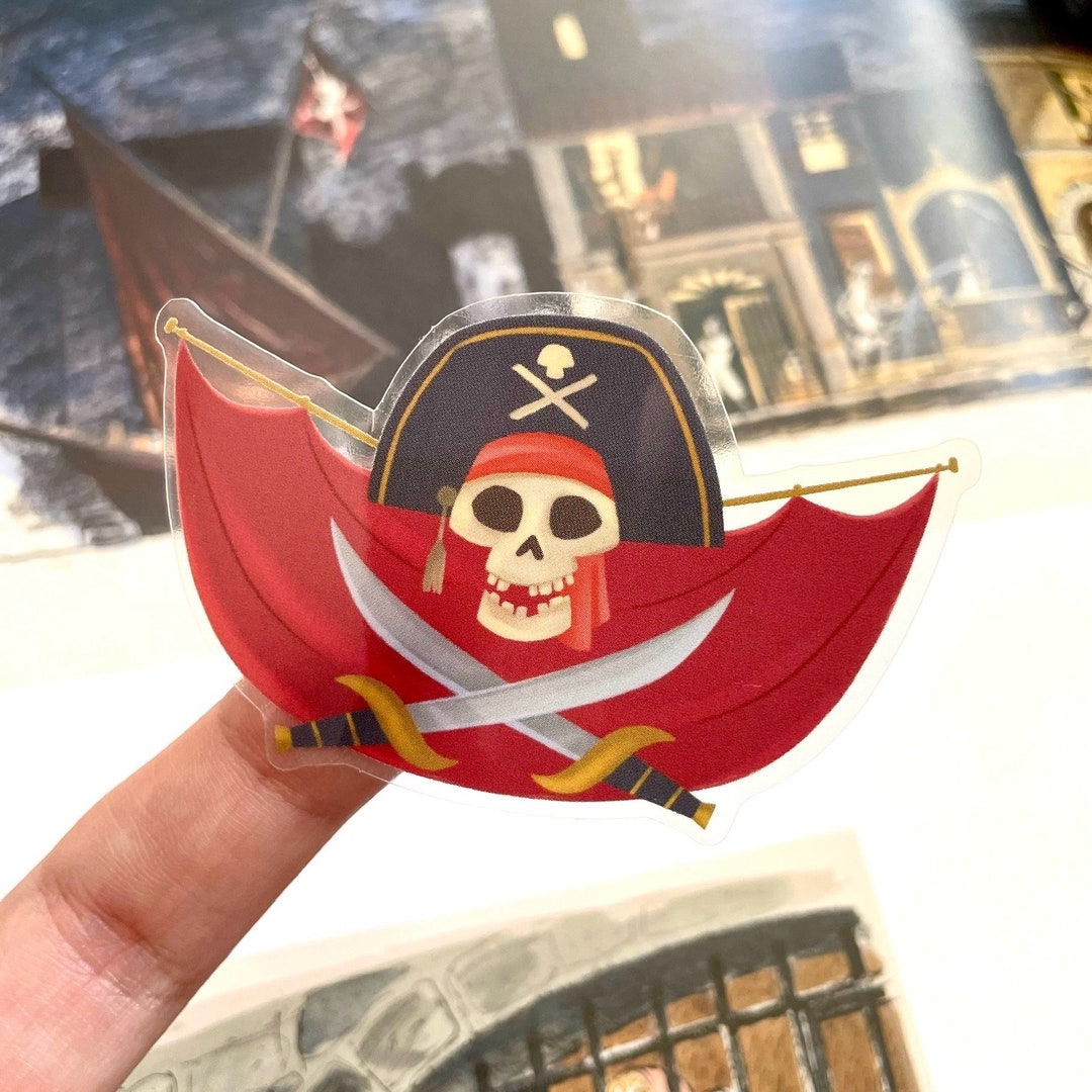 Pirates Sticker / Pirates of the Caribbean Stickers / Disneyland Disney ...