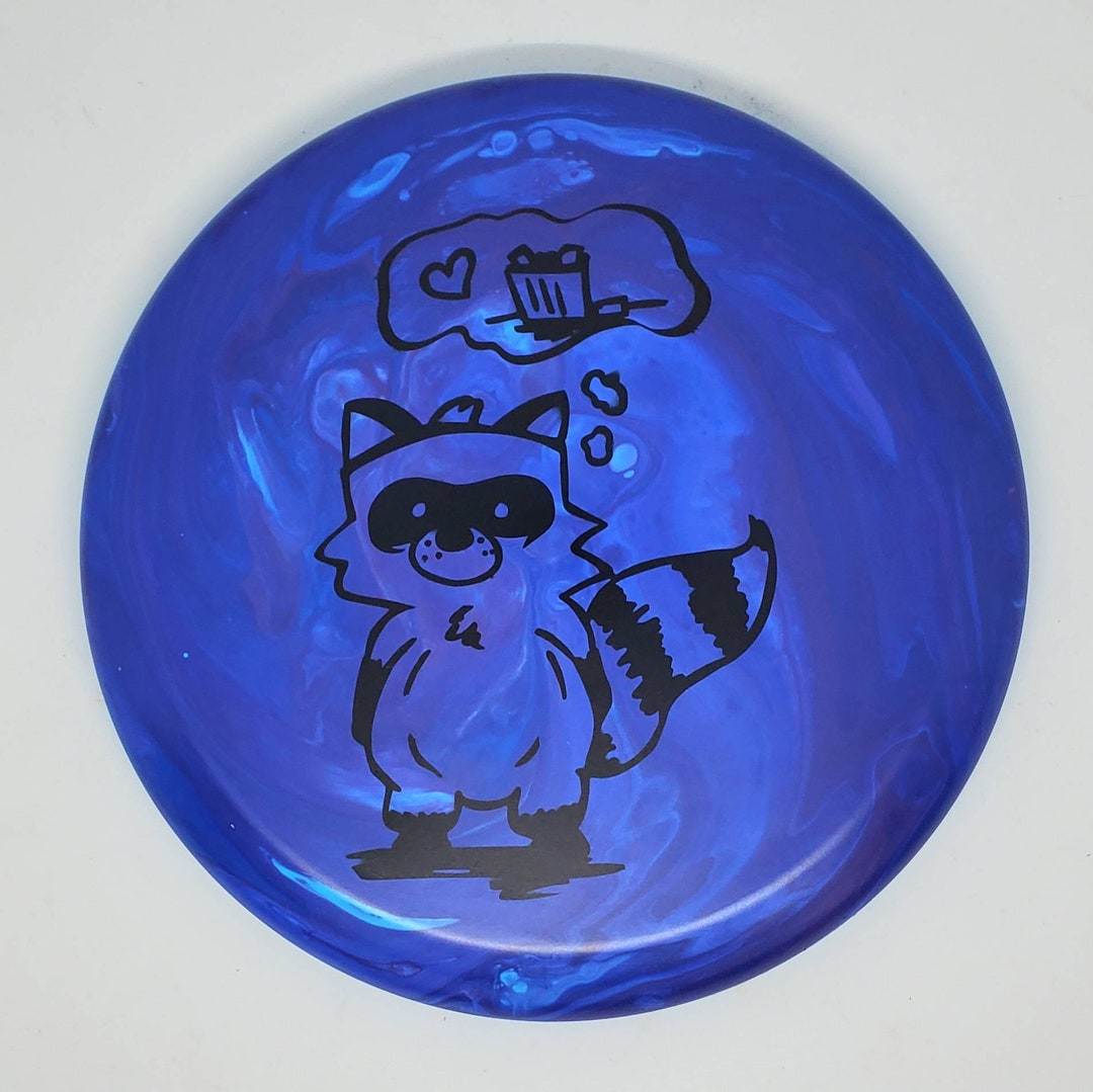 Trash Panda Inner Core Disc Golf Disc 166g Custom Dyed - Etsy