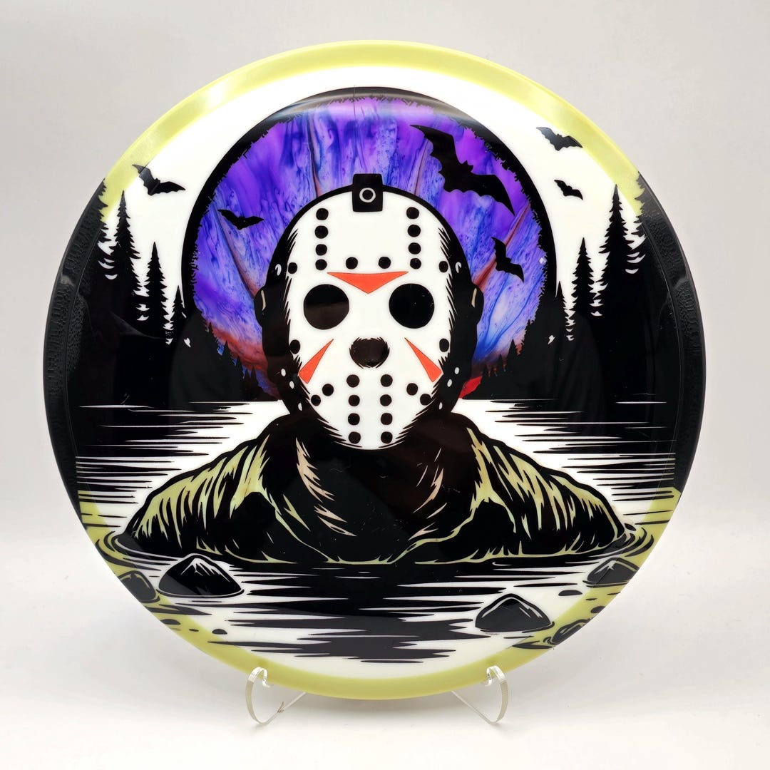 Mvp/axiom Neutron Rhythm Disc Golf Driver 172g Jason Vorhees Custom ...