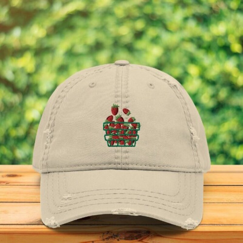 Strawberry Hat - Etsy