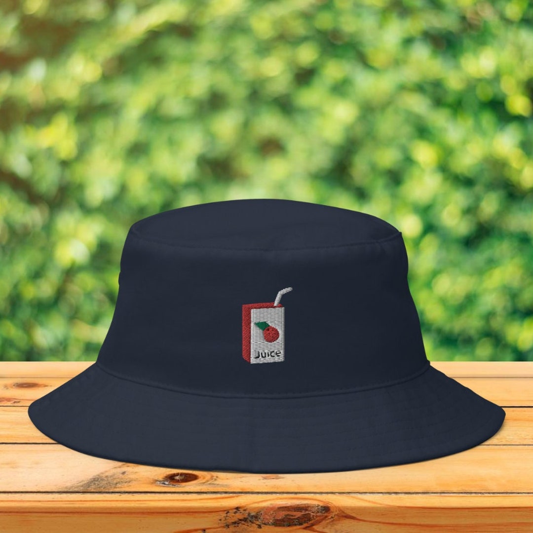 Cranberry Juice Hat, Cranberry Juice Embroidered Bucket Hat, Multiple ...