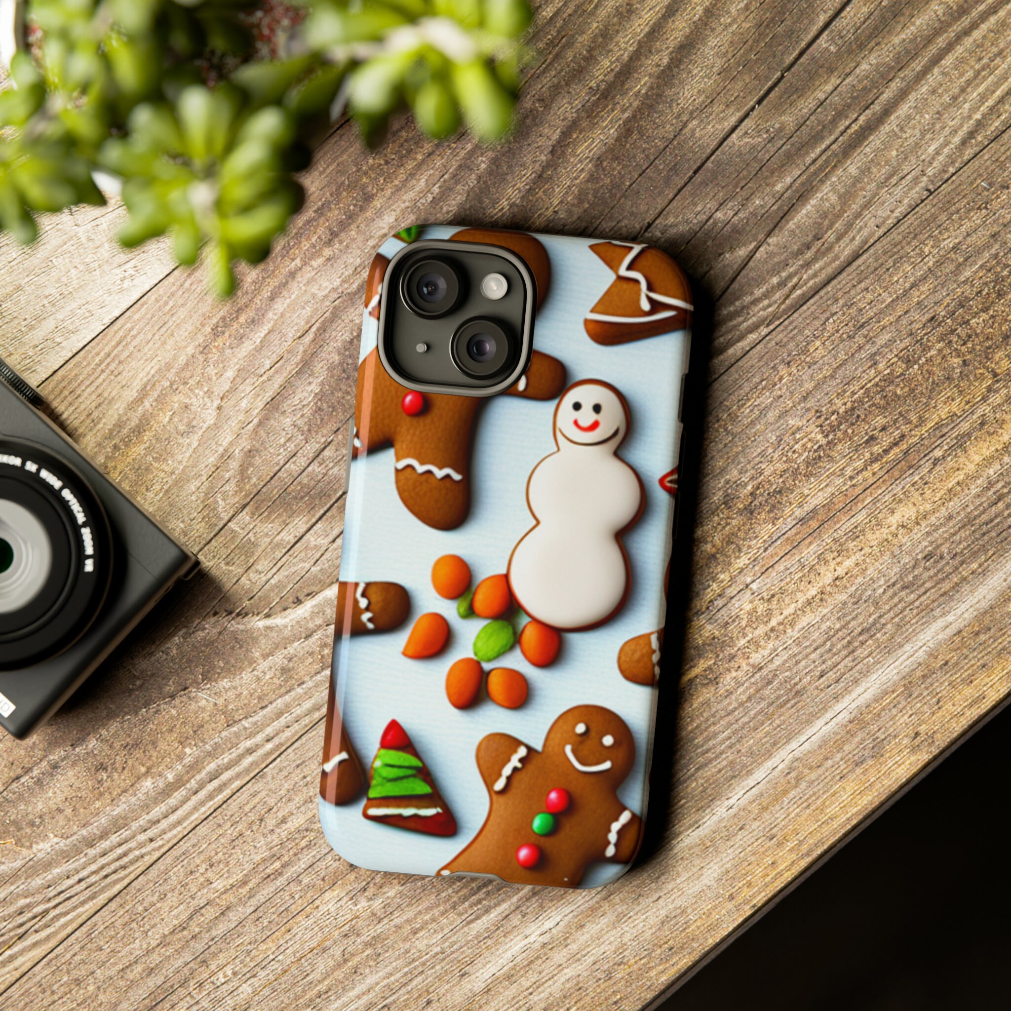 Gingerbread Snowman Tough Cases - Etsy UK