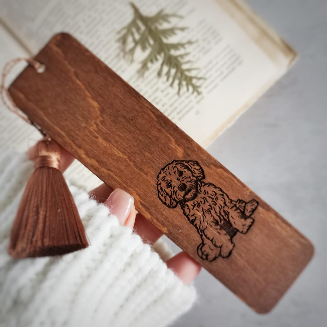 Goldendoodle Bookmark, Personalized Christmas Gifts for Pet Parents ...