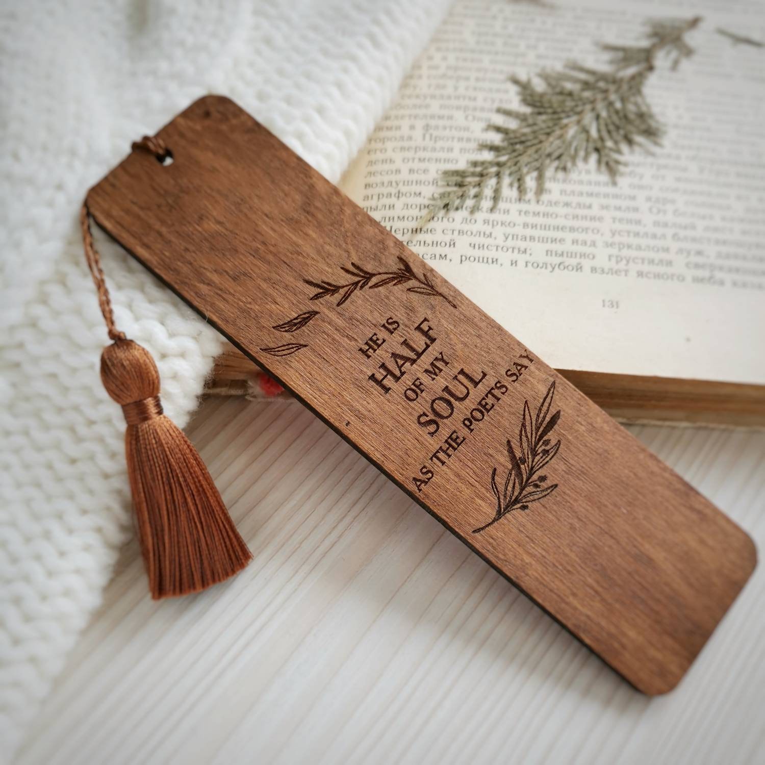 Wood Bookmark Achilles and Patroclus Engraved Wooden Bookmark - Etsy UK