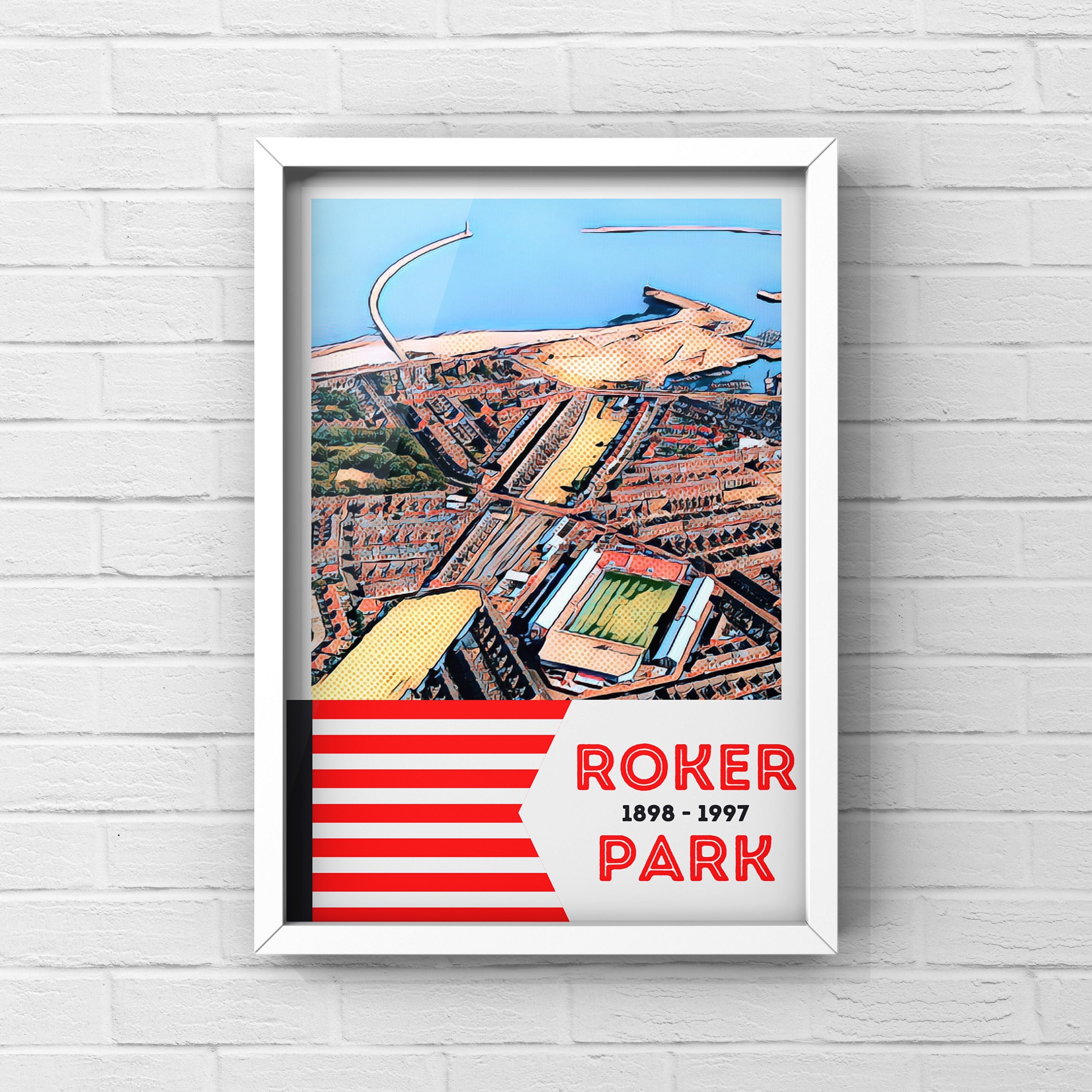 Sunderland Roker Park Poster - Etsy UK