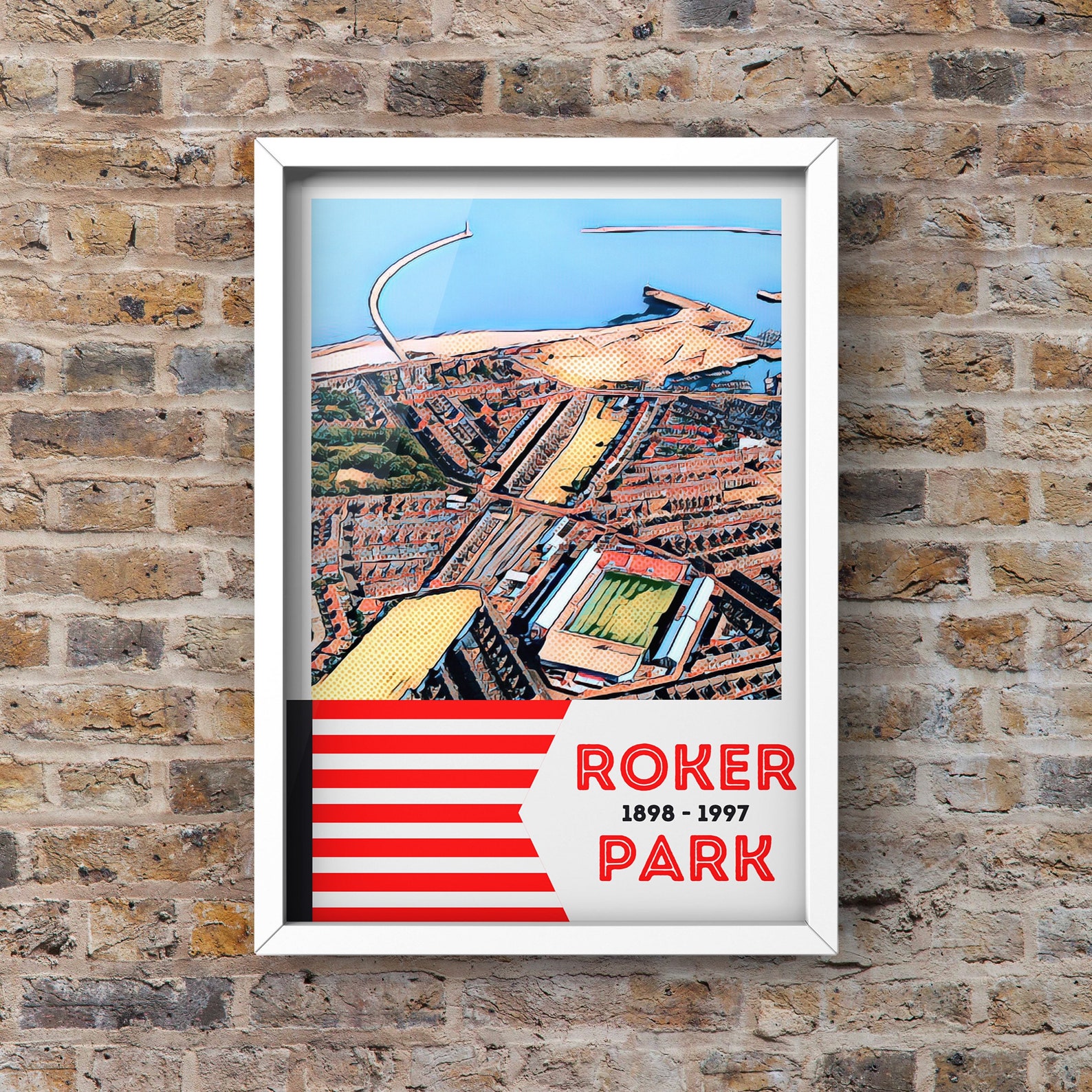 Sunderland Roker Park Poster - Etsy UK