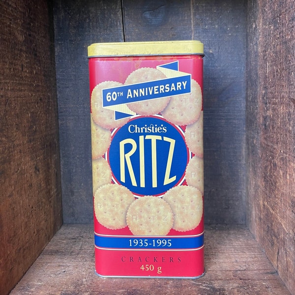 Ritz Cracker Tin - Etsy