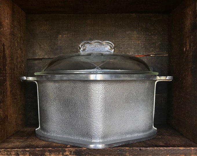 Vintage Guardian Service Cookware – Roaster With Glass Lid - Etsy