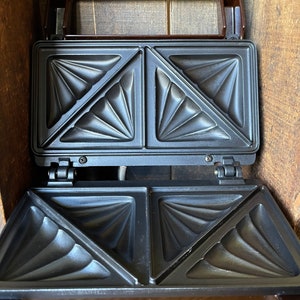 Vintage Snakmaster Sandwich Maker Press // Portable Grill Snackmaster ...