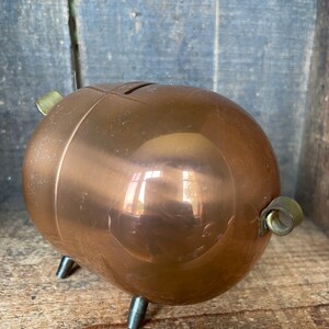 Vintage Copper Piggy Bank - Etsy