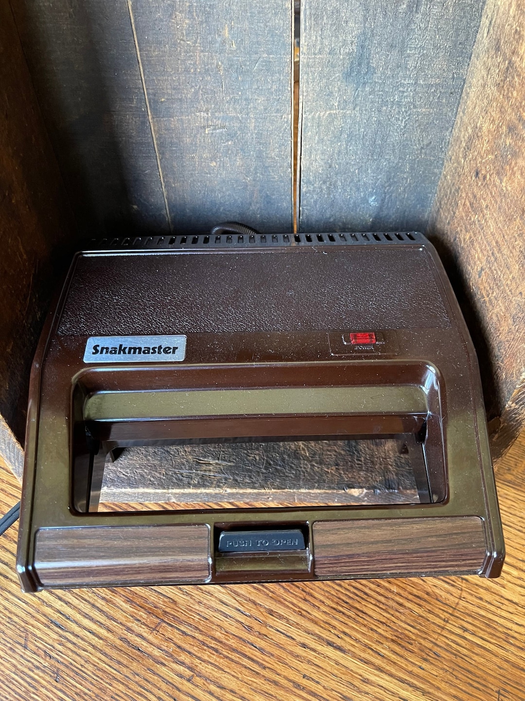 Vintage Snakmaster Sandwich Maker Press // Portable Grill Snackmaster ...