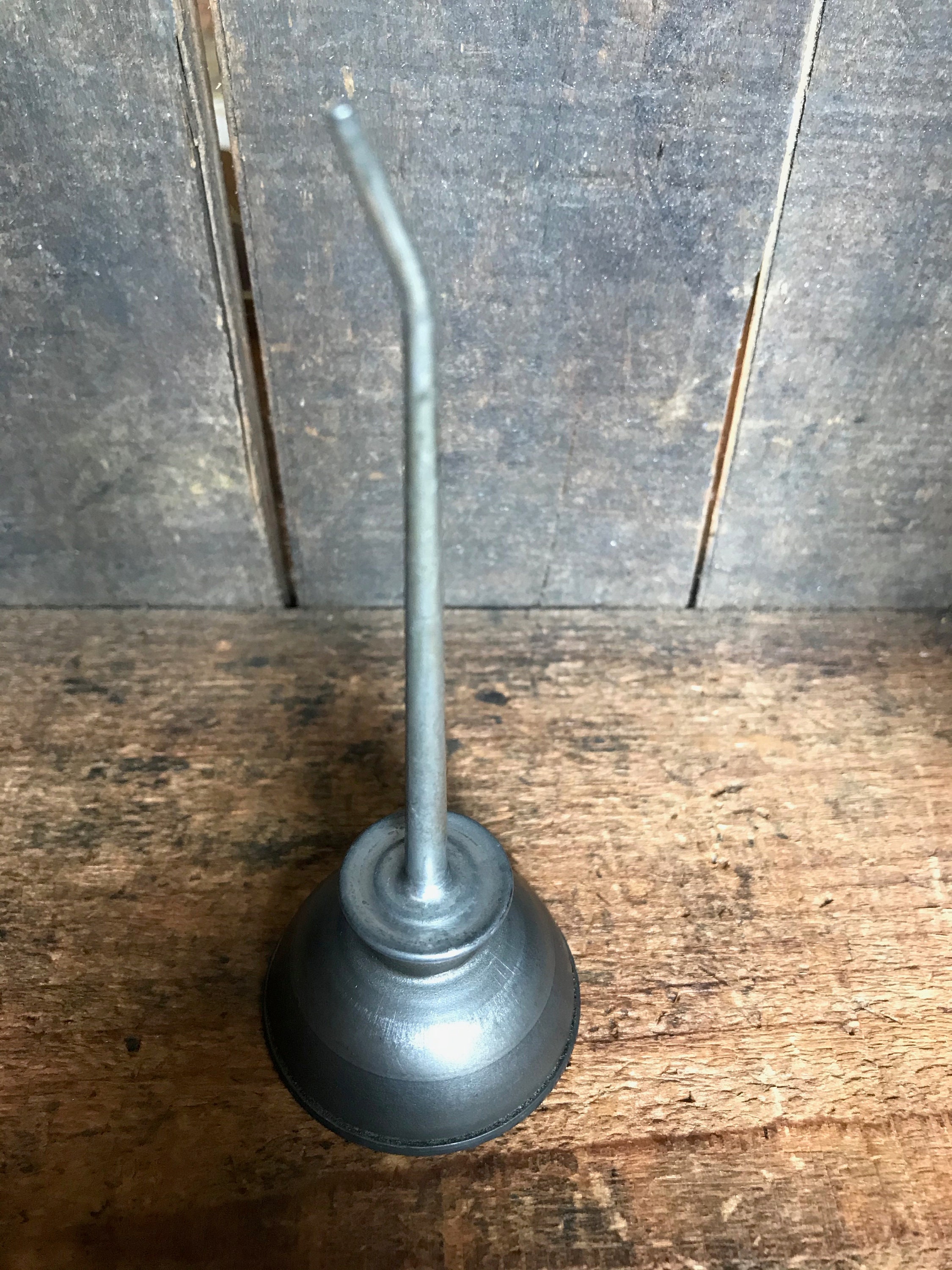 Vintage Metal Oil Can // Silver Oil Can // Collectable Tin // - Etsy UK