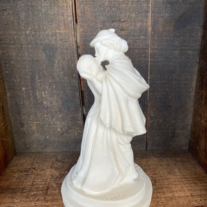 Vintage Faro - White Alabaster Romeo & Juliet Sculpture | Made in Italy ...