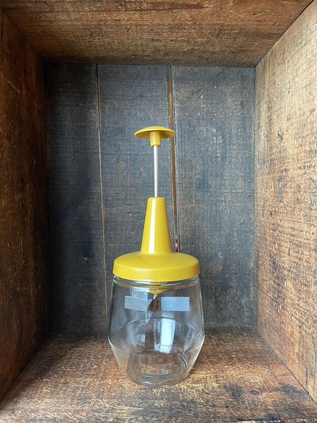 1950s Vintage Androck Nut Chopper With Yellow Lid // Mid Century Retro ...