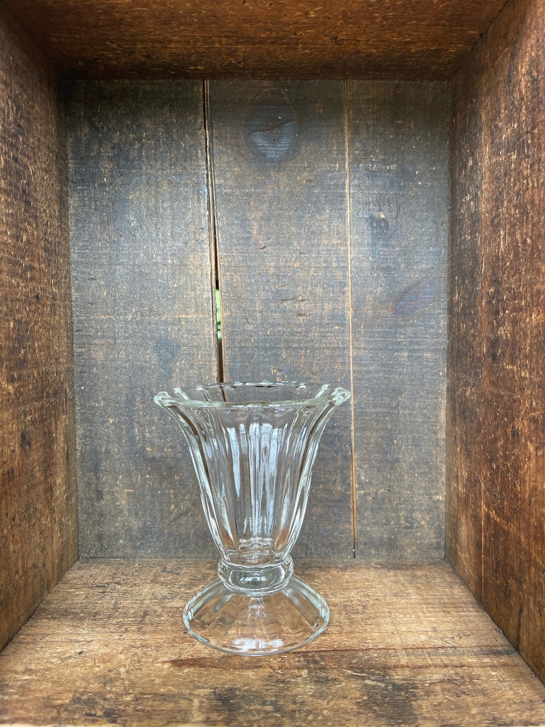 Set of 4 // Vintage Footed Ice Cream Sundae/float Glasses // 1960s - Etsy