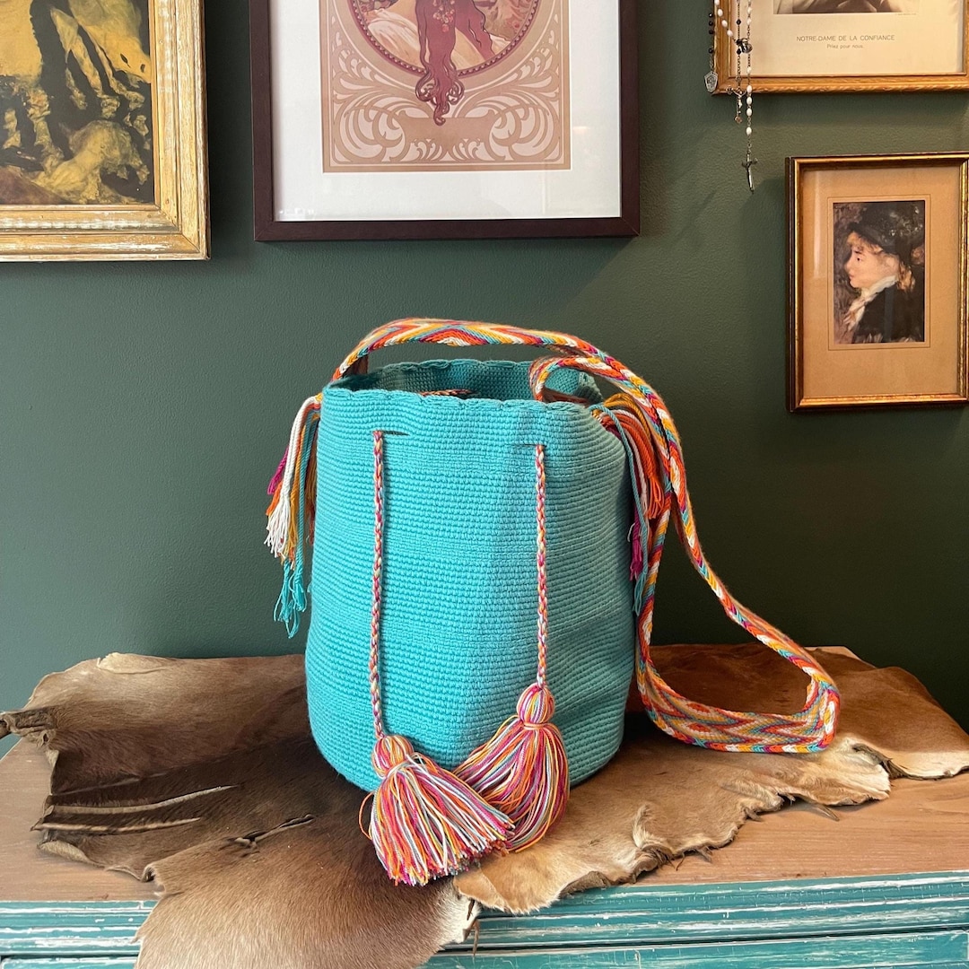 Authentic Wayúu Mochila Bag // Handmade // Large // Colombia - Etsy