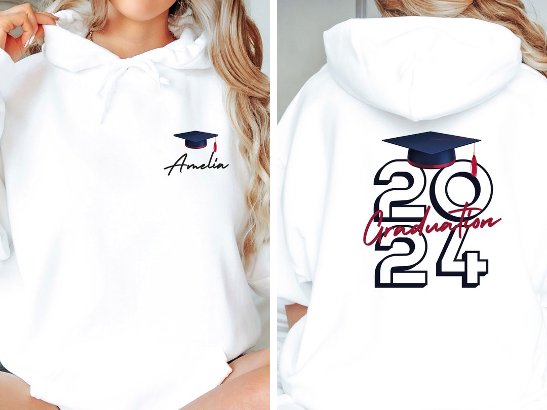 Custom Graduation Hoodie, Graduation Hoodie, Daughter Graduation, Son ...
