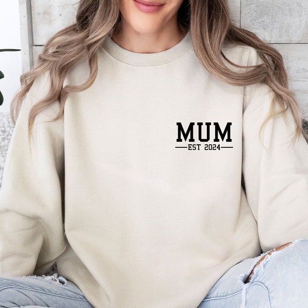 Personalised New Mum Jumper - Etsy UK
