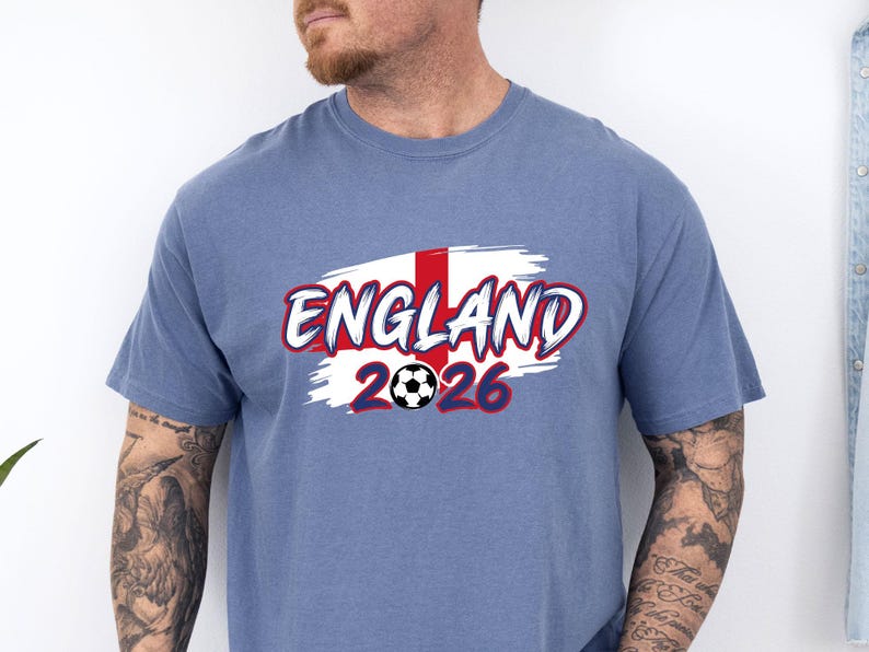 Comfort Colors® World Cup 2026 T-shirt, England Fan Shirt, Family ...