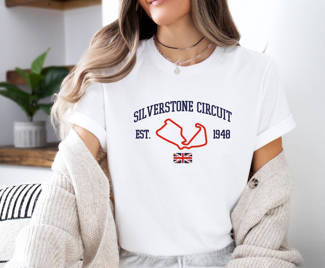 Silverstone Circuit Shirt, F1 Racing T-shirt, Formula 1 T Shirt, Race ...