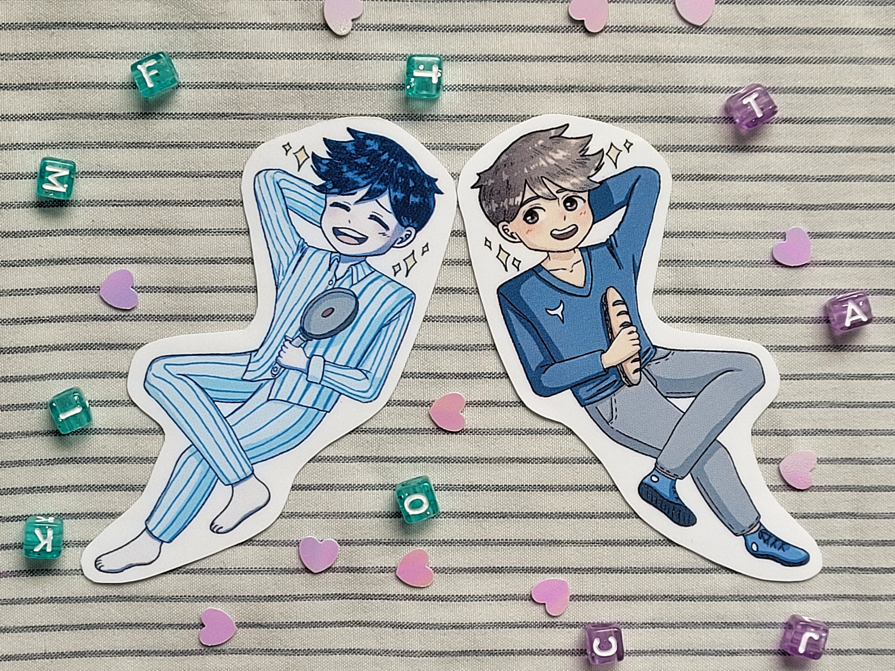 Omori Vinyl Stickers Singles and Packs. | Etsy