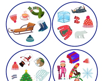 Dobble Card Game - Etsy