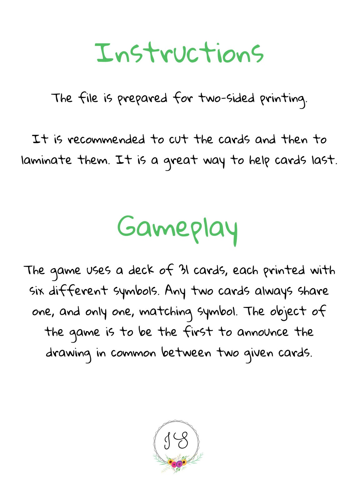Toys - Dobble/spot It Style Game (printable), Game Based on Dobble or ...
