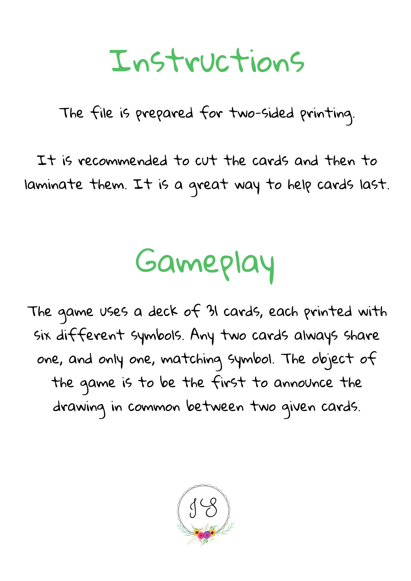 Toys - Dobble/spot It Style Game (printable), Game Based on Dobble or ...