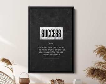 Canvas Wall Art Success - Etsy