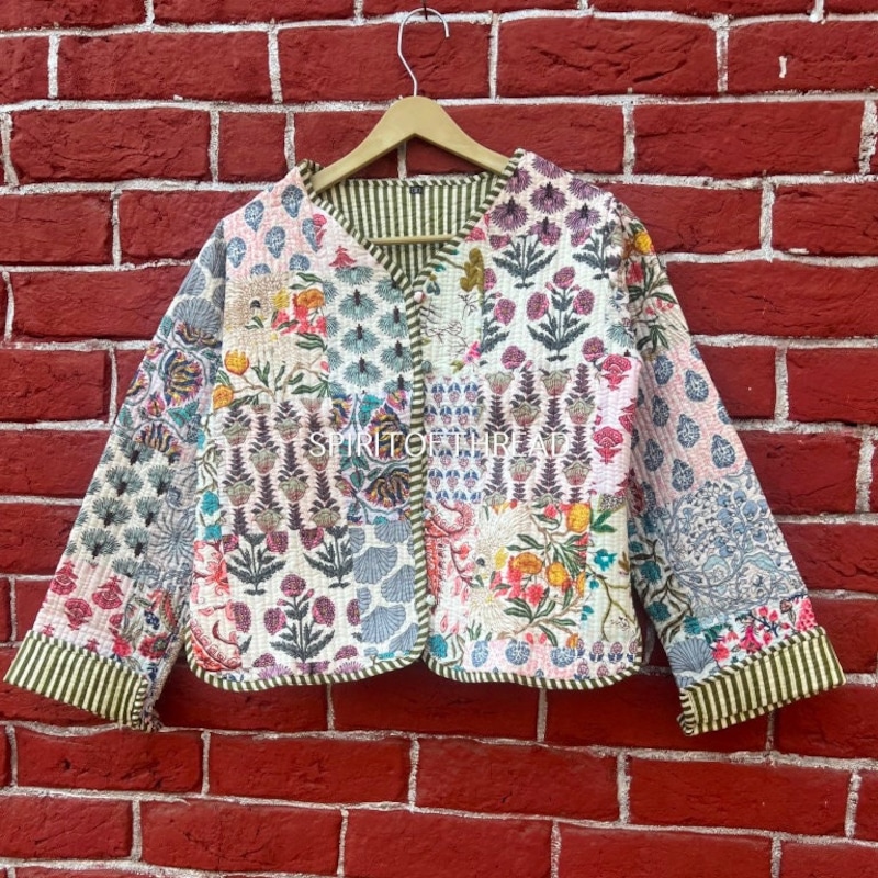 Patchwork Jacket - Etsy