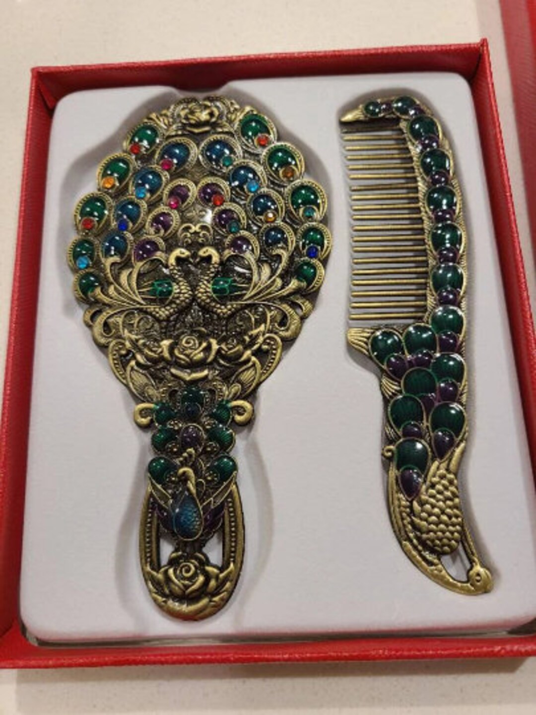 Ochun Oshun Yalorde Mirror Espejo and Comb Piene Santeria Osha Santo - Etsy