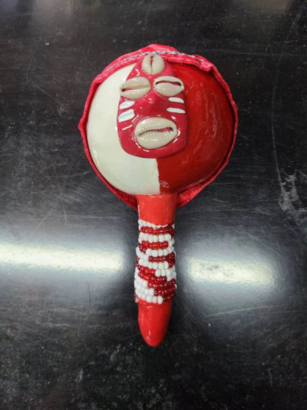 Maraca Shango Rattle Kabiosile Chango Santeria Osha Santo - Etsy