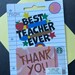 Personalized Teacher Gift Card Holder| Teacher Gift Card Holder ...